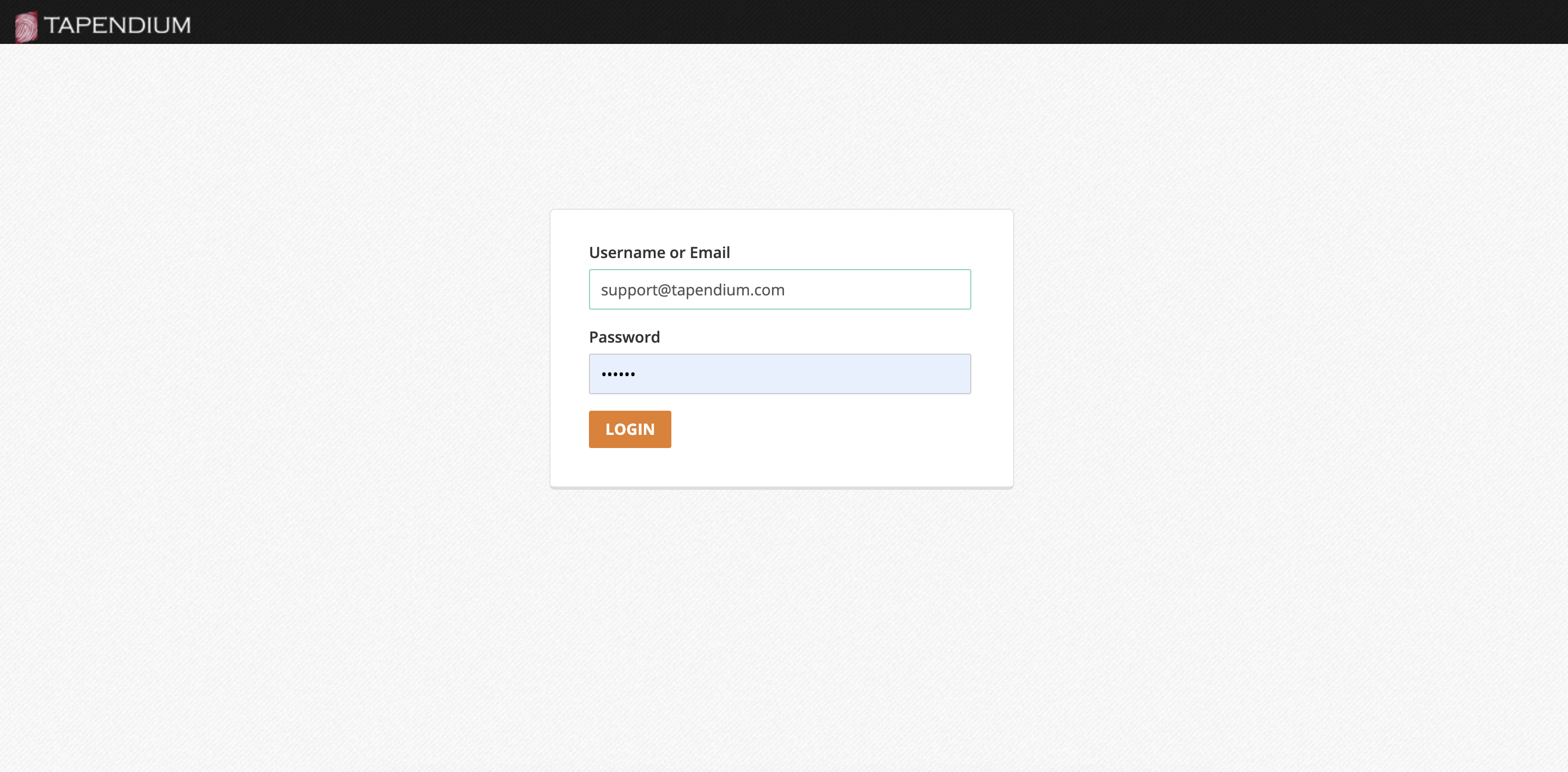 How do I log into Admin Portal? – Tapendium