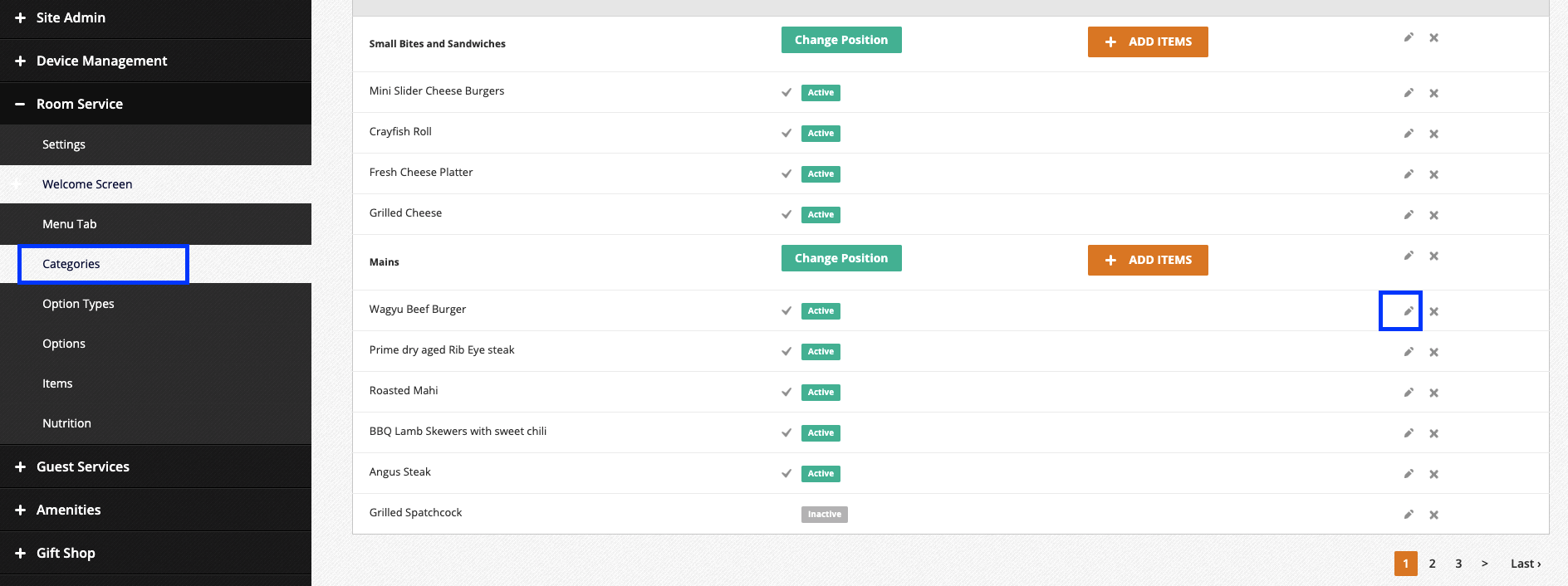 Room Service FAQ's – Tapendium