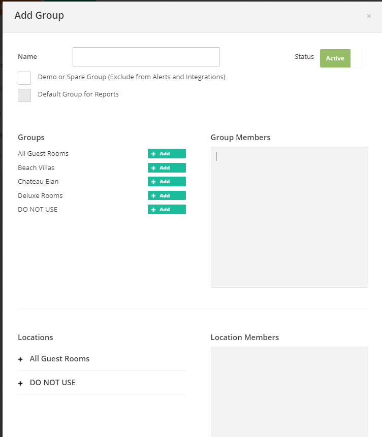 Location Groups – Tapendium