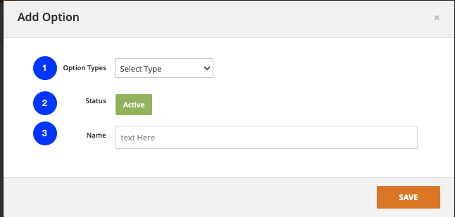 Options – Tapendium