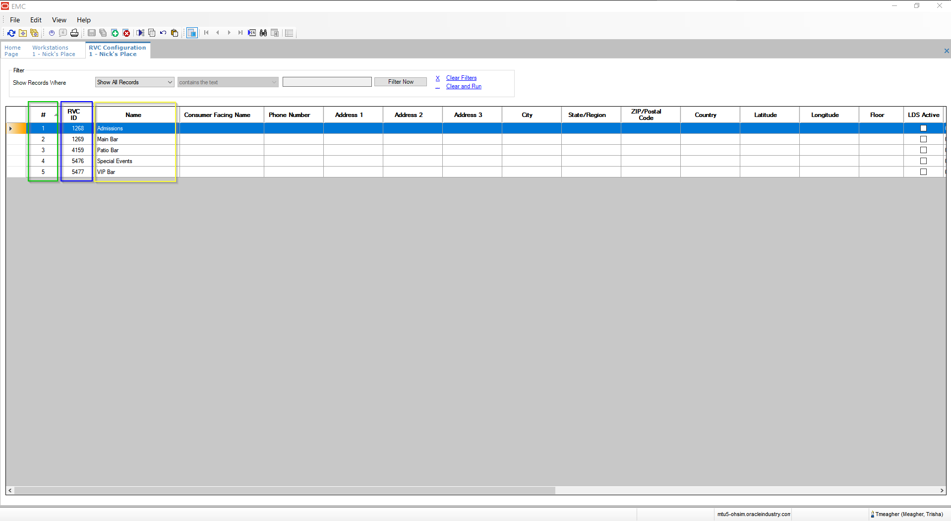 Simphony Micros Integration Help Page – Tapendium