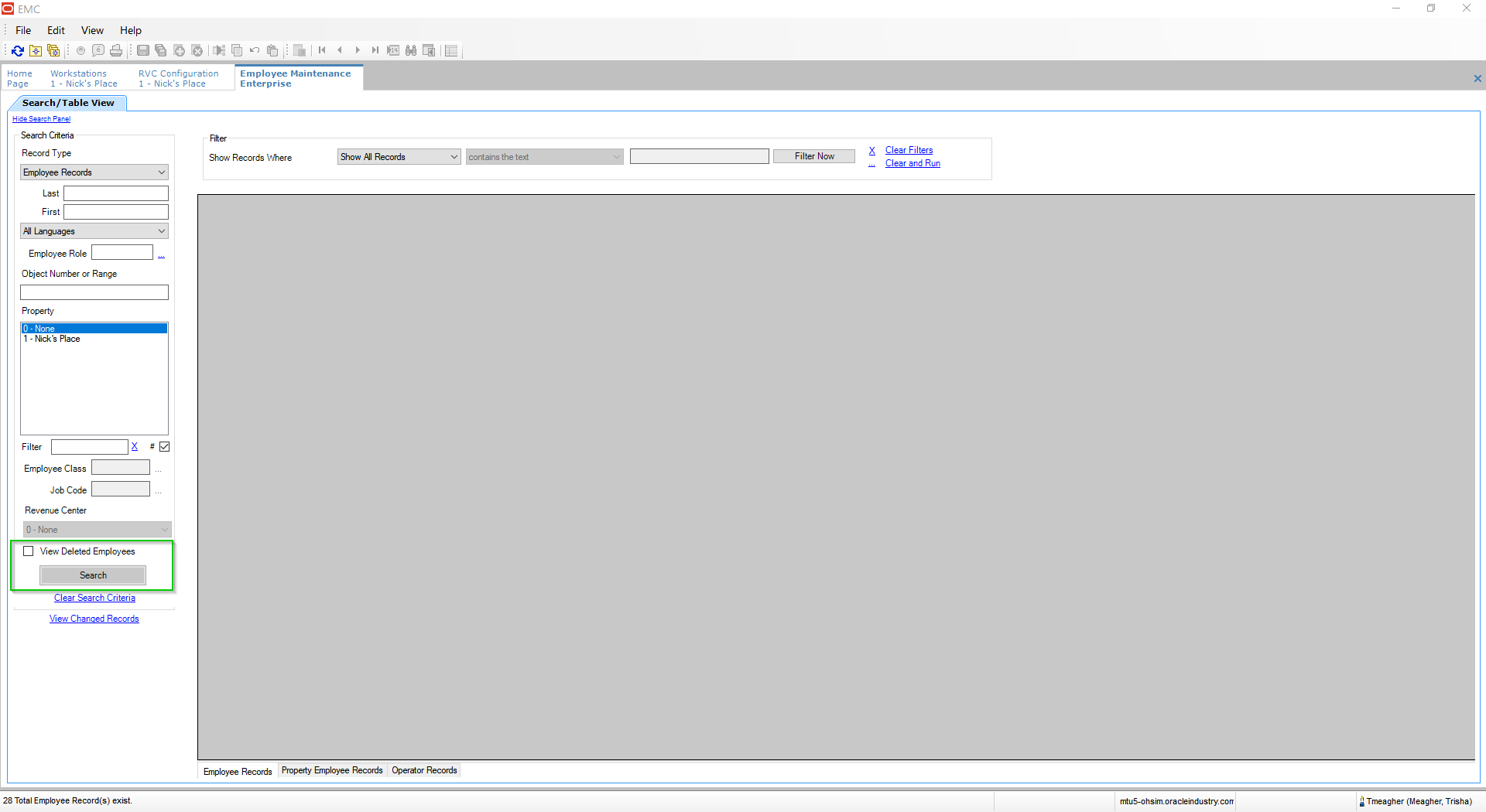 Simphony Micros Integration Help Page – Tapendium